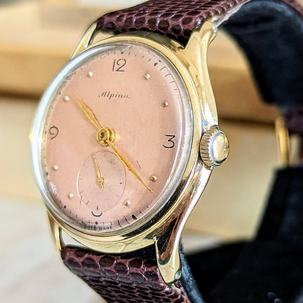 Verwunderlich Alpina Uhr Gold Alt Fotos