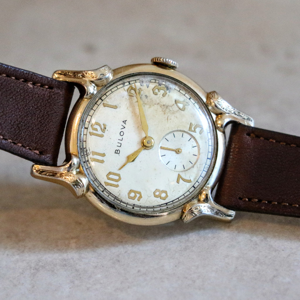 1950 BULOVA Windsor Watch Cal. 10BM 17 Jewels U.S.A. Made Wristwatch ...