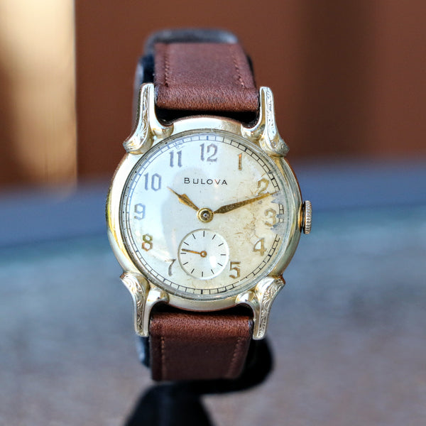 1950 BULOVA Windsor Watch Cal. 10BM 17 Jewels U.S.A. Made Wristwatch ...
