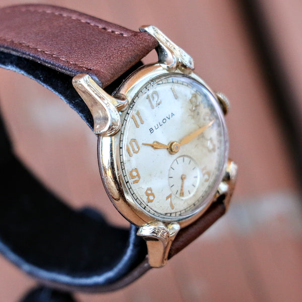 1950 BULOVA Windsor Watch Cal. 10BM 17 Jewels U.S.A. Made Wristwatch ...