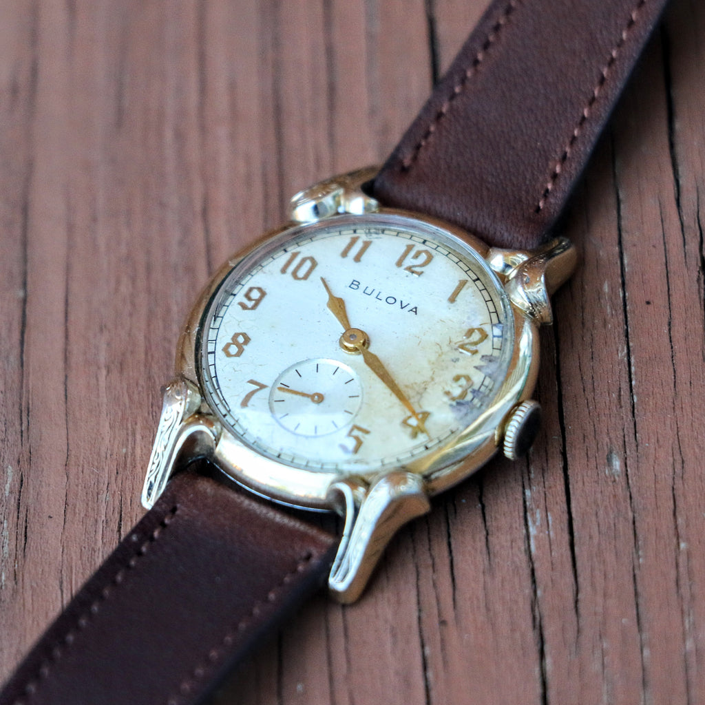 1950 BULOVA Windsor Watch Cal. 10BM 17 Jewels U.S.A. Made Wristwatch ...