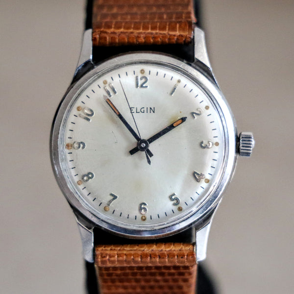 1950s ELGIN Durapower Wristwatch Ref. 4256 19 Jewels Cal. 777 ADJ’D Vi ...