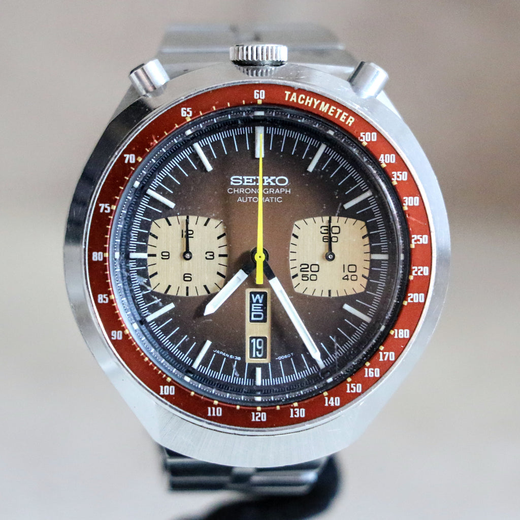 Shop 1977 Seiko Bullhead Chronograph Automatic Watch – SECOND HAND HOROLOGY