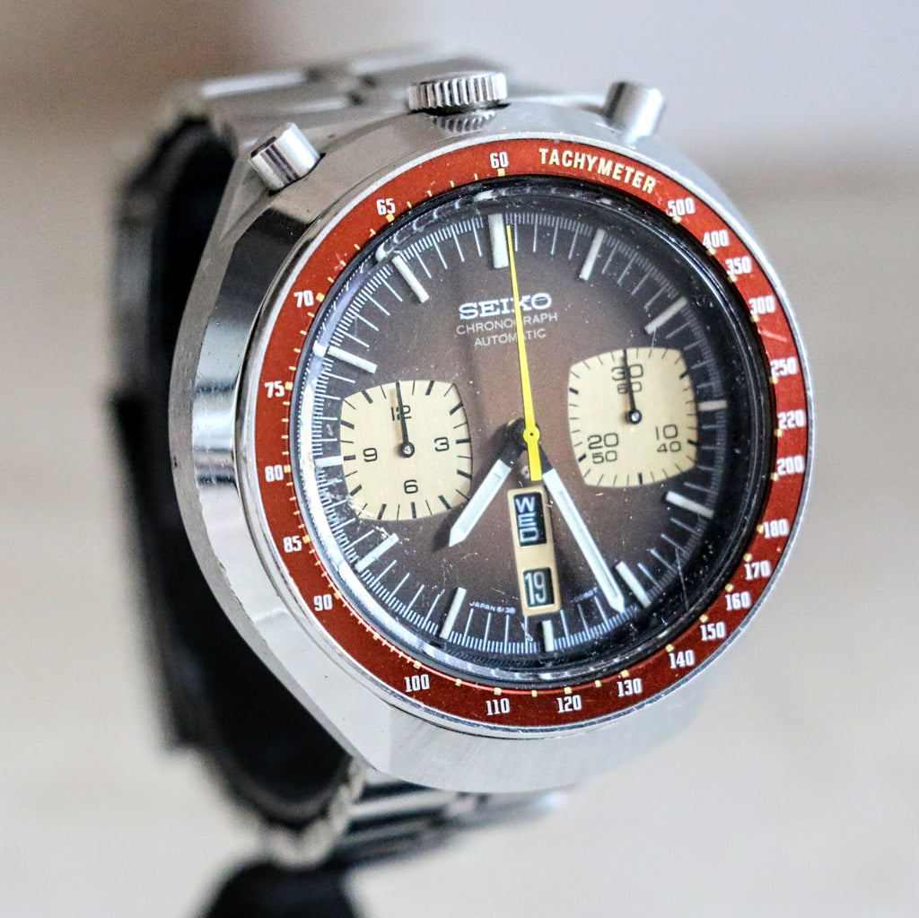 Shop 1977 Seiko Bullhead Chronograph Automatic Watch – SECOND HAND HOROLOGY
