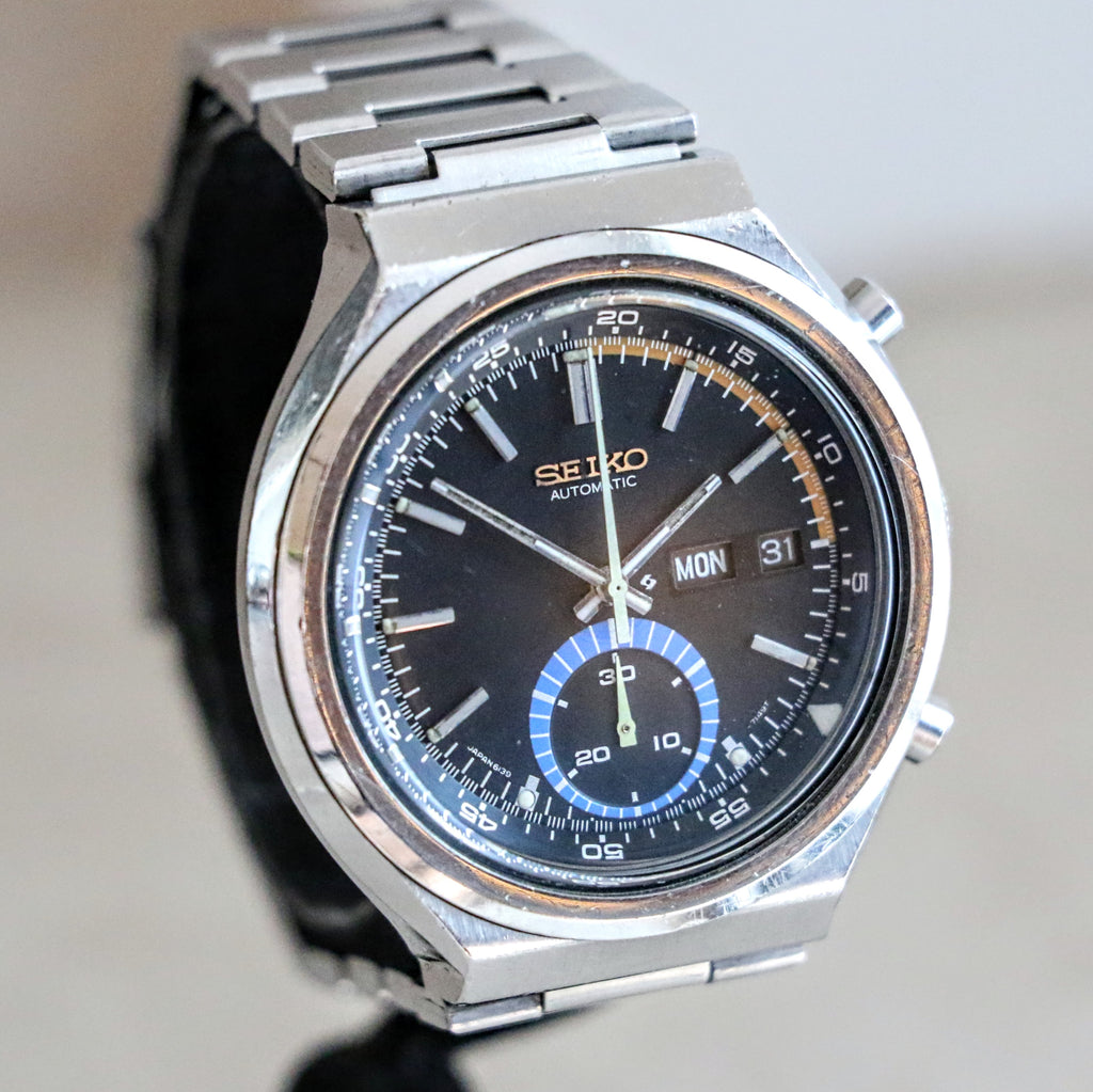 1974 SEIKO Speed-Timer Chronograph Automatic Watch Ref. 6139-7069 Day ...