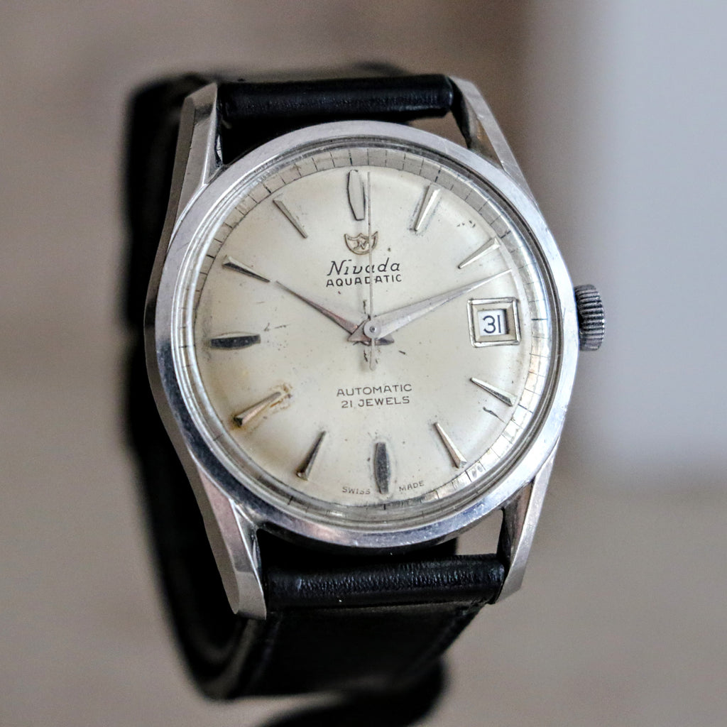 Shop NIVADA Aquadatic Automatic Watch - Second Hand Horology – SECOND ...