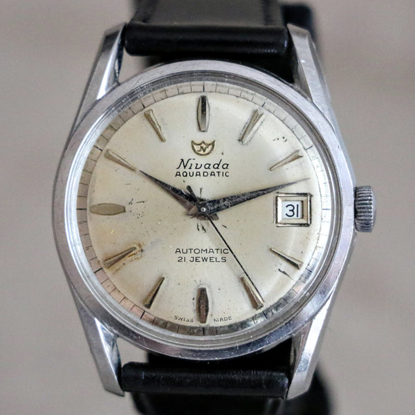 Shop NIVADA Aquadatic Automatic Watch - Second Hand Horology – SECOND ...