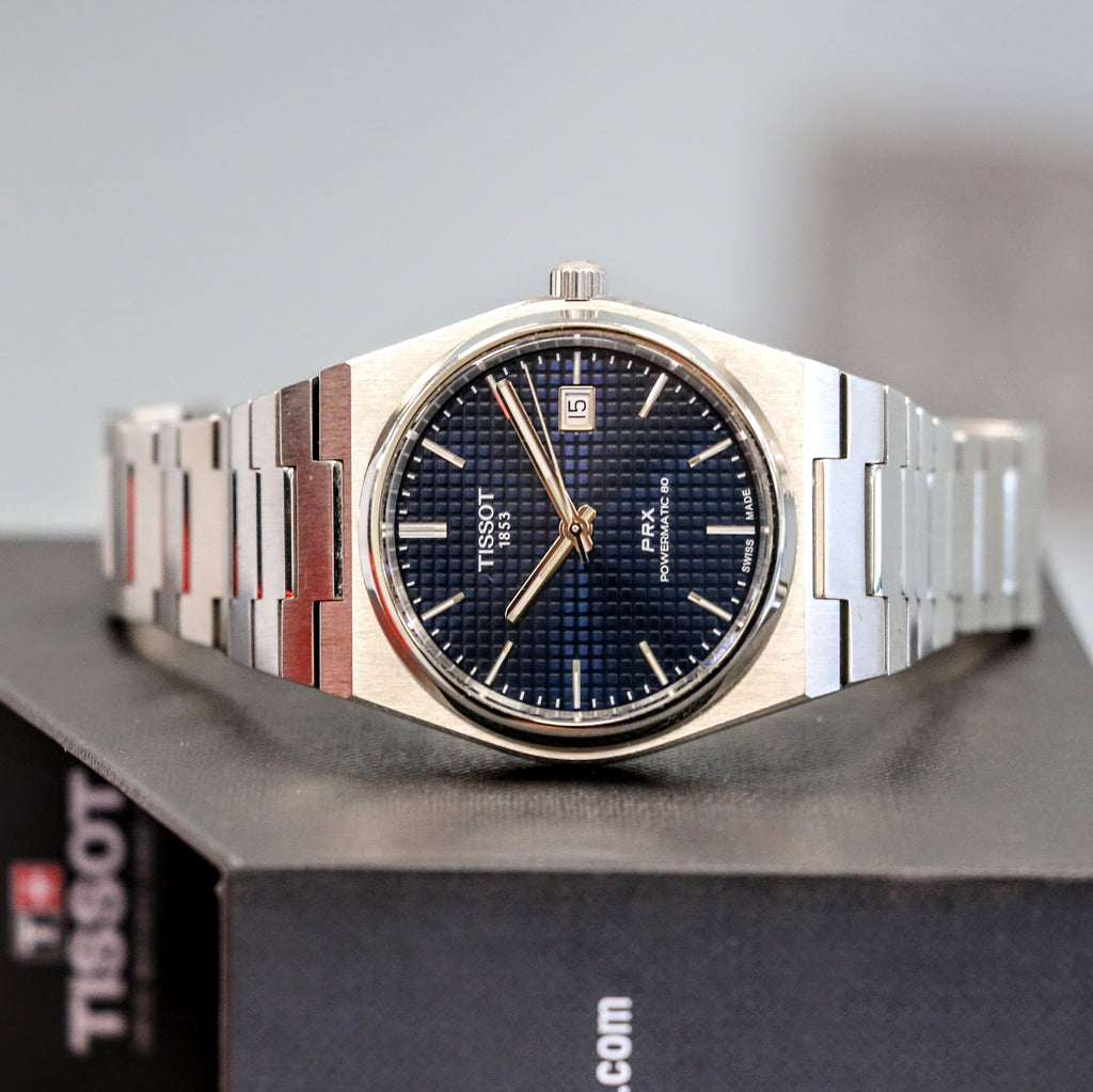Shop TISSOT PRX Powermatic 80 Automatic Watch - Ref T137407A – SECOND ...