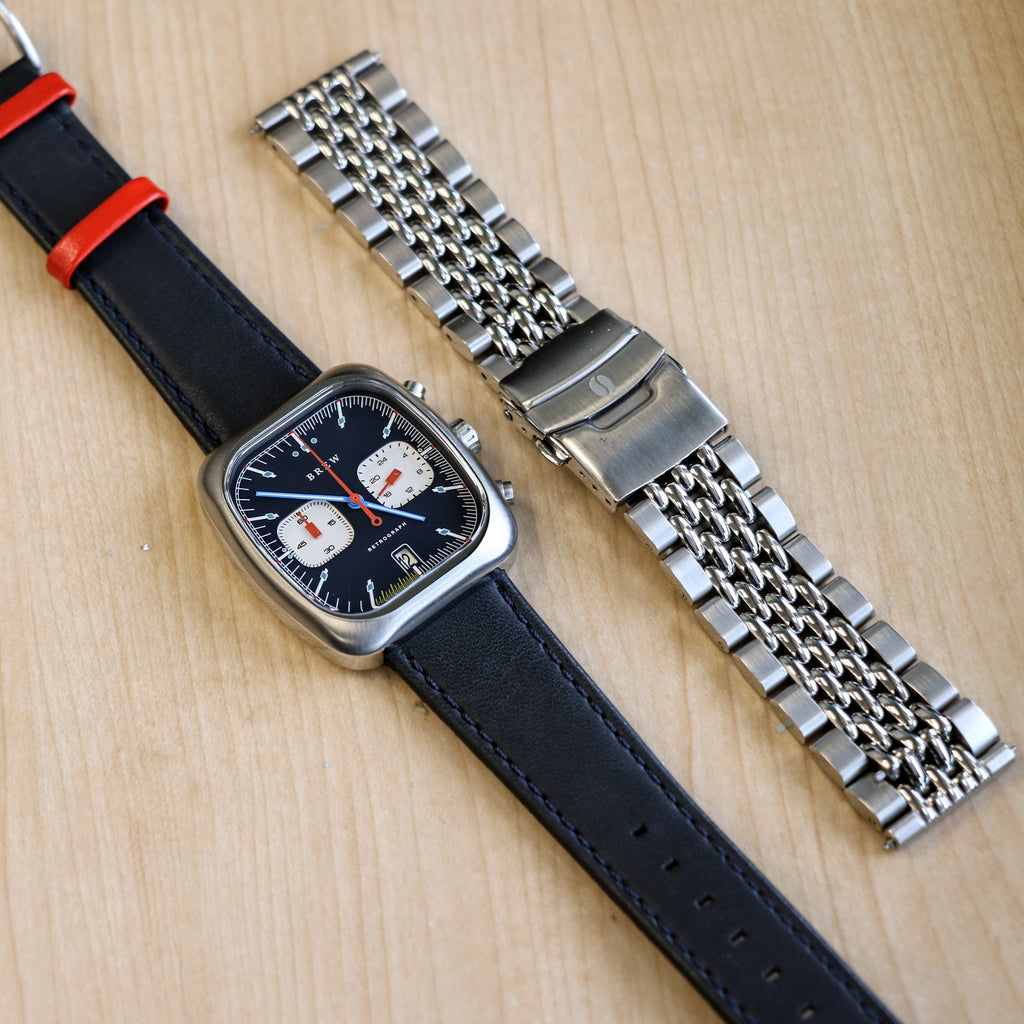 Explore BREW Retrograph Technicolor Watch Date Indicator – SECOND HAND ...