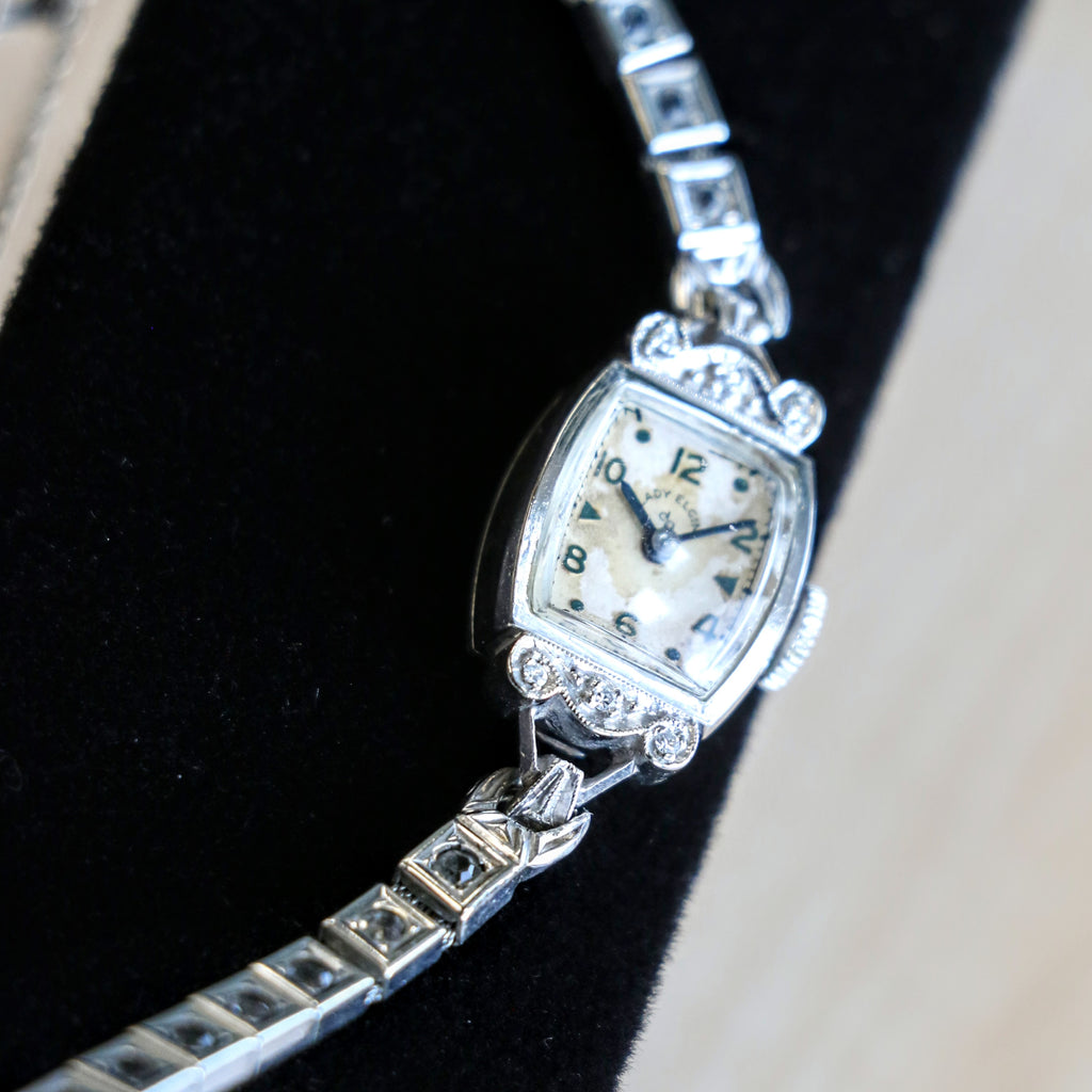 Shop 1950 Lady ELGIN Diamond watch | Second Horology Watch – SECOND ...