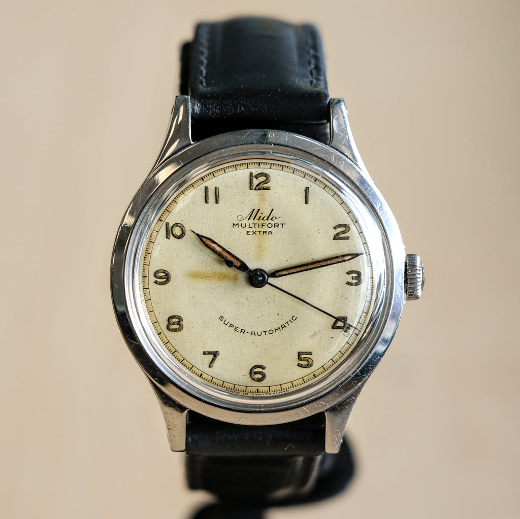 Shop Vintage 1940s MIDO Multifort Automatic Wristwatch – SECOND HAND ...