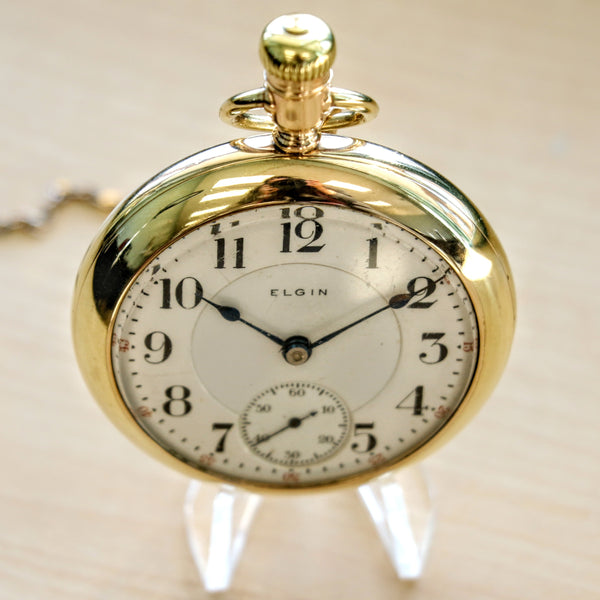 1905 ELGIN 18s 21-Jewel Railroad Pocket Watch | Vintage U.S.A. – SECOND ...