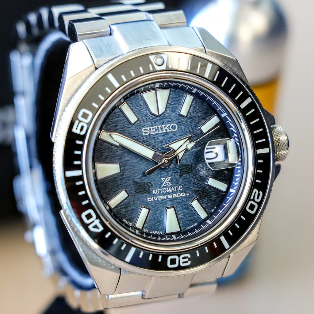 2020 SEIKO Prospex Save the Ocean Special Edition “Manta Ray” Automati ...