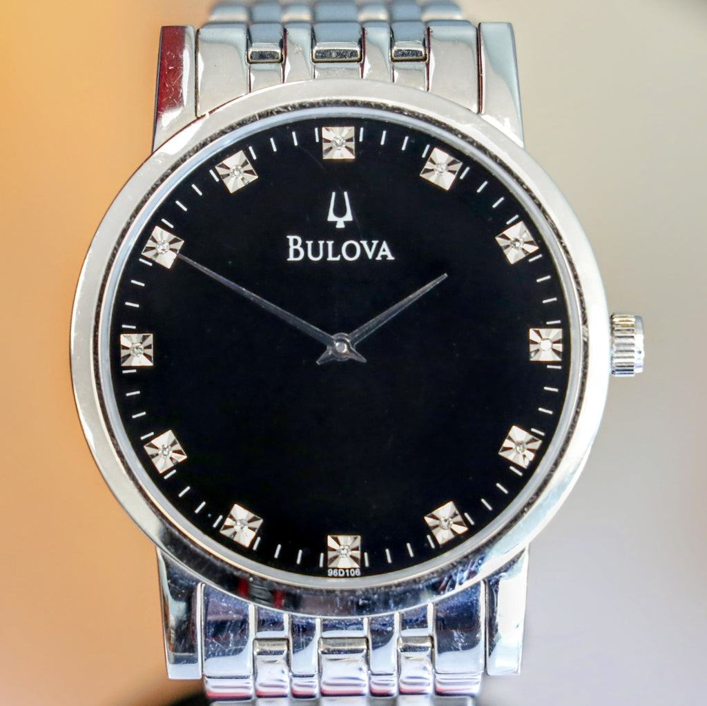 BULOVA Diamond Collection Dress Watch Ref. C835133 Quartz Wristwatch ...