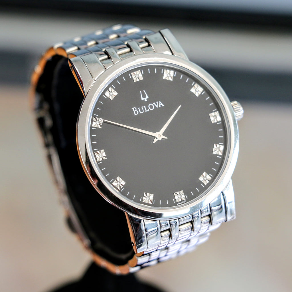 BULOVA Diamond Collection Dress Watch Ref. C835133 Quartz Wristwatch ...