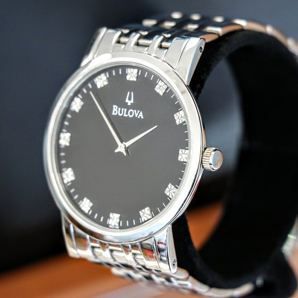 BULOVA Diamond Collection Dress Watch Ref. C835133 Quartz Wristwatch ...