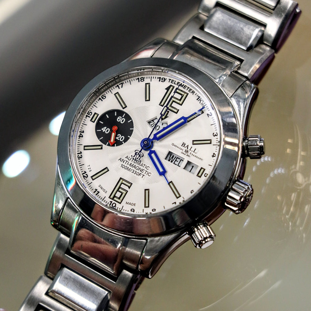 BALL Engineer Master II Telemeter Chronograph Automatic Watch Ref. CM1 ...
