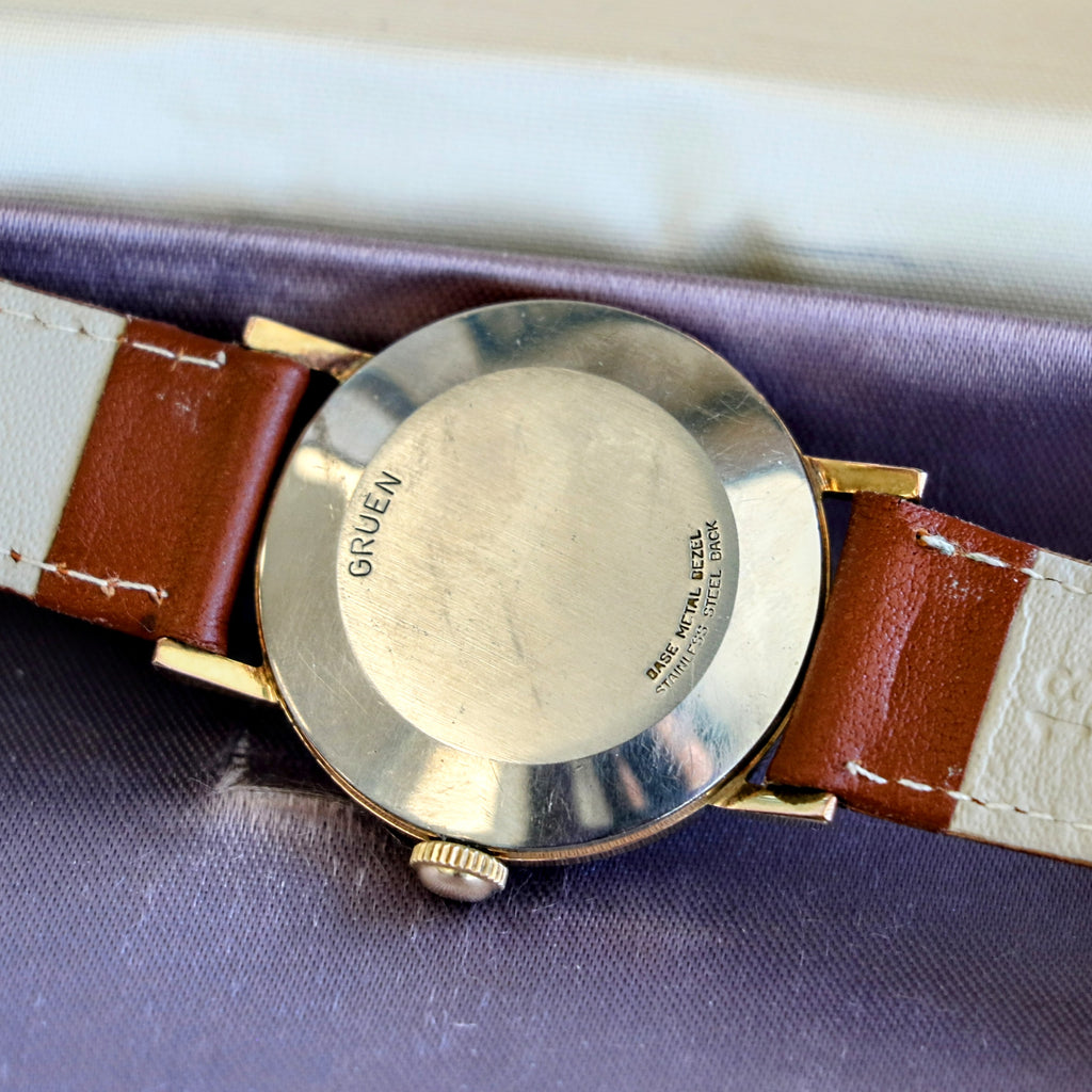Gruen Precision 510 "James Bond" 007 Watch 17 Jewels Swiss Wristwatch ...