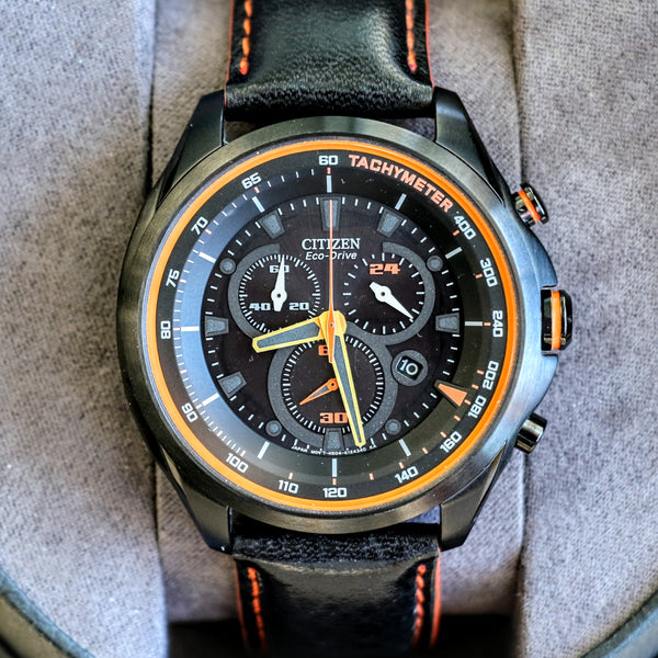 CITIZEN Weekender Eco-Drive Chronograph Watch Date WR Wristwatch Ref ...