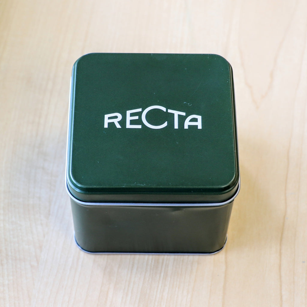 RECTA Cavalier Wristwatch Jet Black 24-Hour Dial & Date Indicator Watc ...