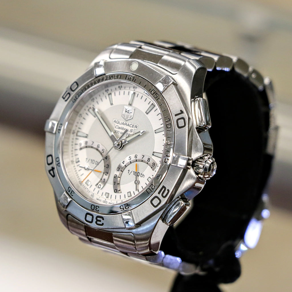 TAG HEUER Aquaracer Watch Calibre 5 300 Meters Ref. CAF7011 Quartz Chr ...