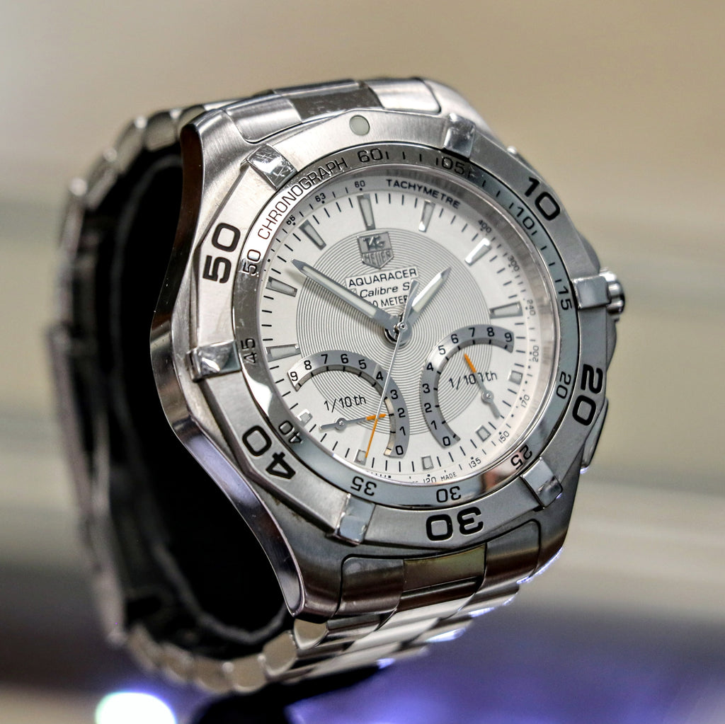 TAG HEUER Aquaracer Watch Calibre 5 300 Meters Ref. CAF7011 Quartz Chr ...