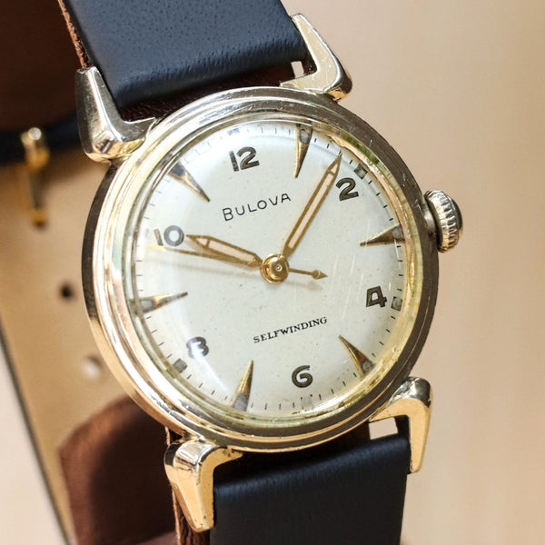 1953 BULOVA Clipper Selfwinding Dress Watch 17 Jewels Cal. 10CSC Swiss ...