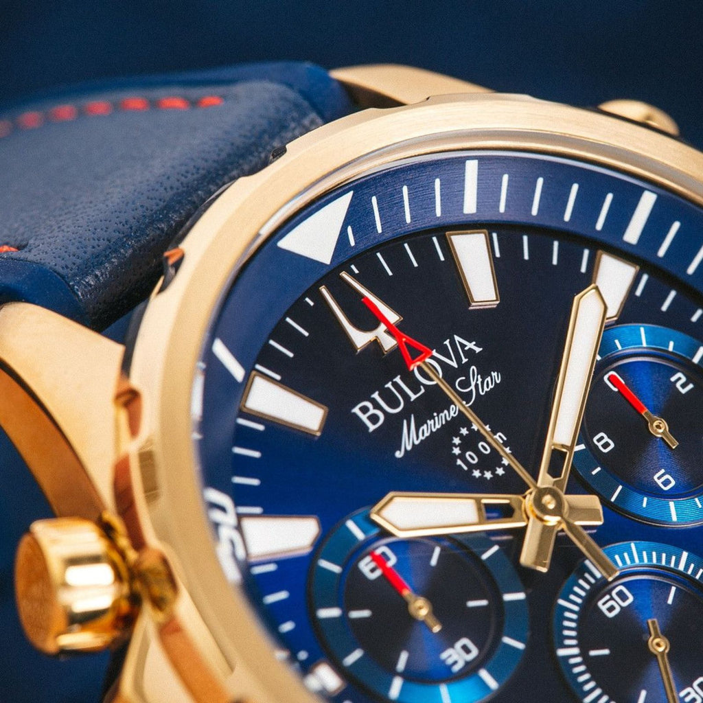 BULOVA Marine Star Chronograph Watch Series B 97B168 – SECOND HAND HOROLOGY