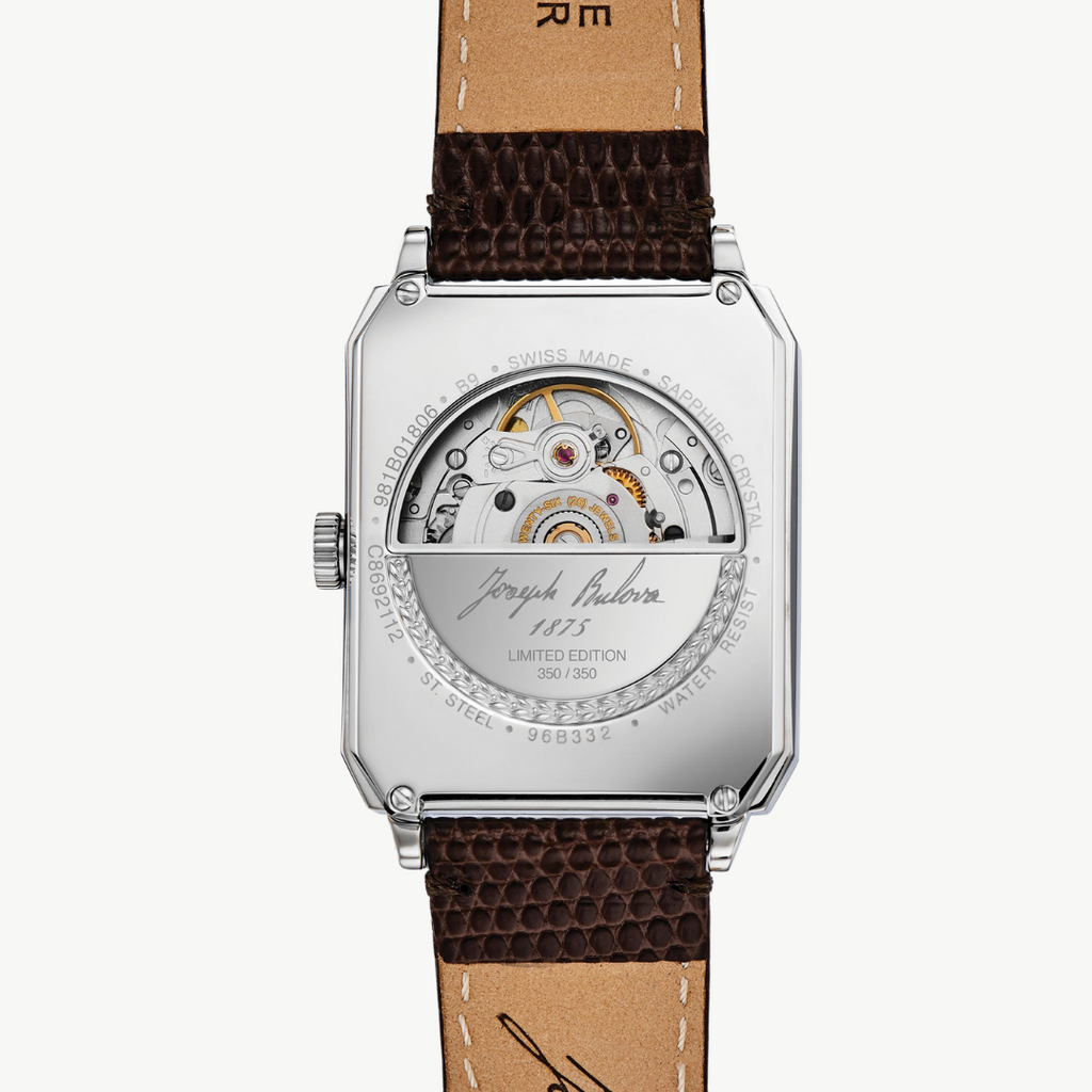 BULOVA Breton Automatic Watch Joseph Bulova Limited Edition Model 96B3 ...