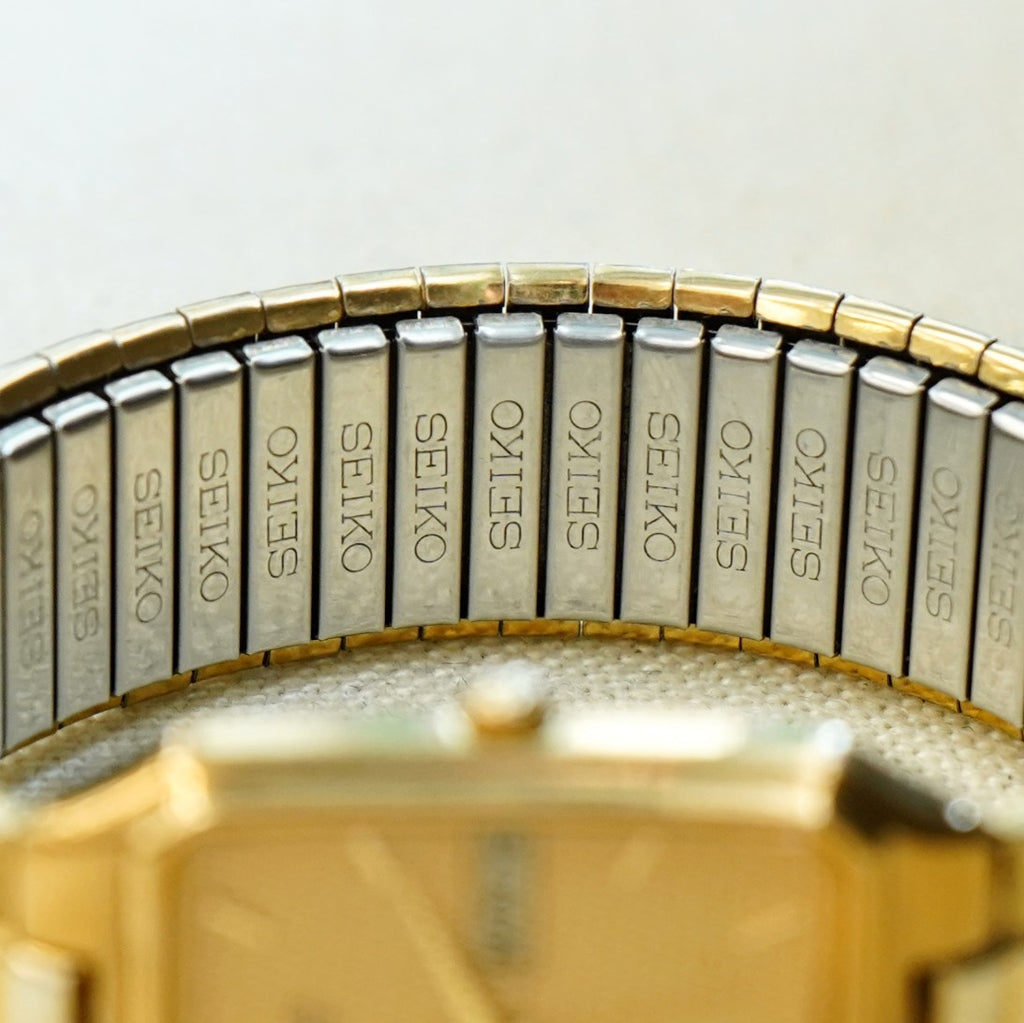 Vintage SEIKO Quartz Day/Date - 7N33-5028 Original Seiko Flex Bracelet ...