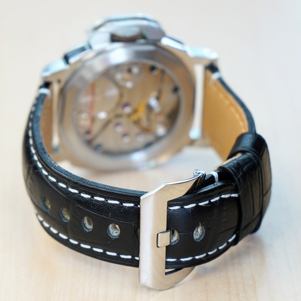Military Style Mechanical Watch Cushion Display Case Back Wristwatch 4 ...