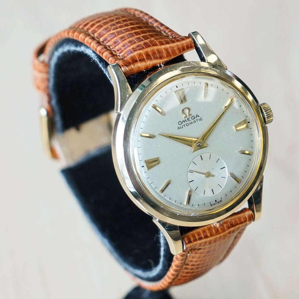 1956 OMEGA Automatic Watch Ref. FX6282 Cal. 490 17 Jewels Swiss Wristw ...