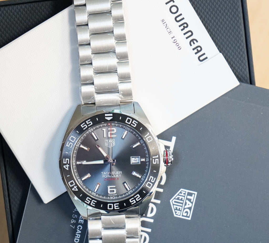 TAG Heuer Formula 1 Date Automatic Watch Calibre 5 Wristwatch WAZ2011 ...