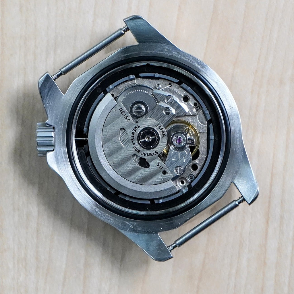 SANGIN Instruments Atlas Watch Automatic Wristwatch 20ATM Date Indicat ...