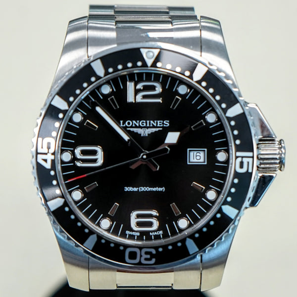 LONGINES Hydroconquest Diver's Watch 44mm Swiss Made Wristwatch Ref. L ...