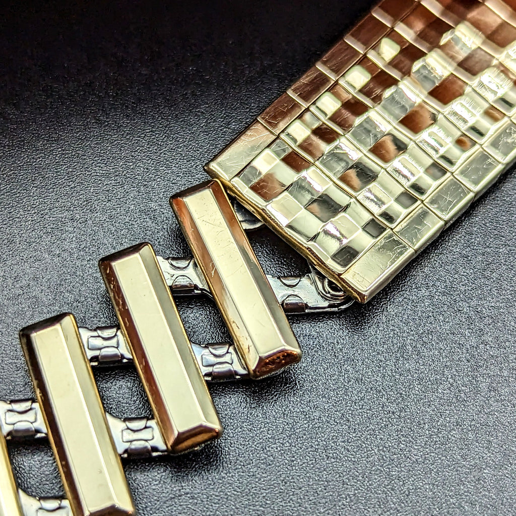 Shop Kreisler 19mm Expansion Watchband | Vintage 10K GF Bracelet ...