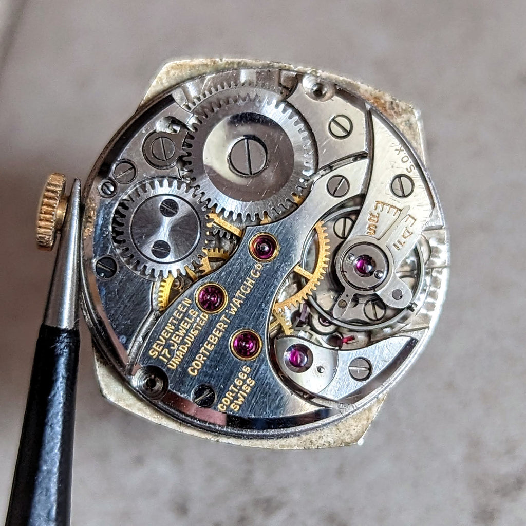 CORTEBERT Wristwatch 17 Jewels Cal. 665 Swiss Made Mechanical Watch ...