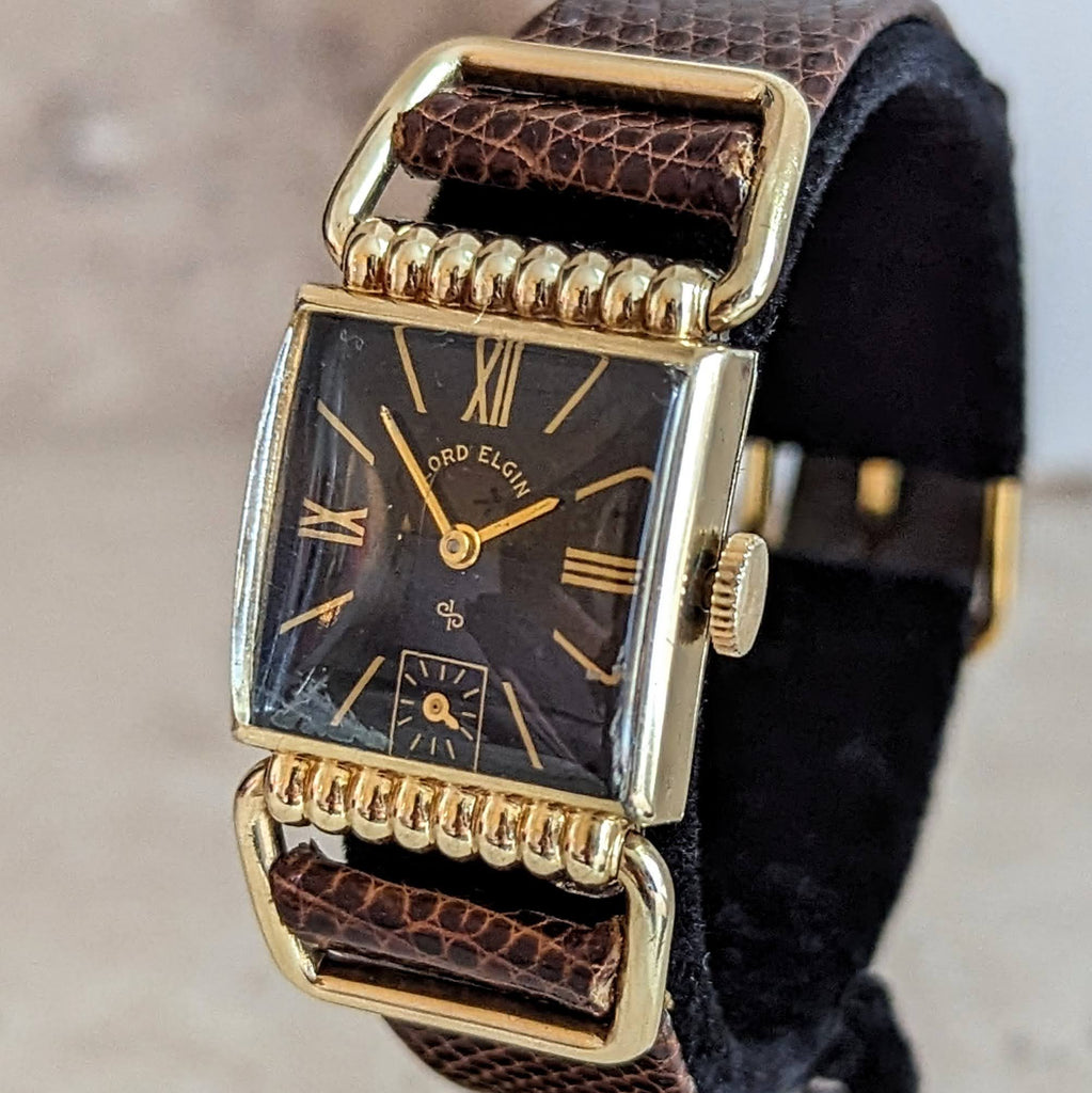 1950 LORD ELGIN Drivers Watch Ref. 4602 21 Jewels 4 ADJ’s Grade 626 U ...