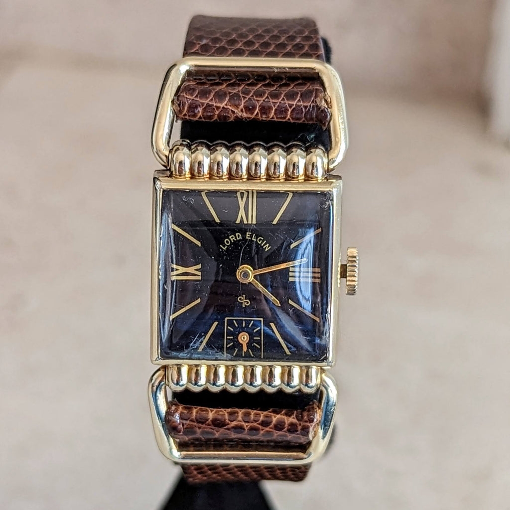 1950 LORD ELGIN Drivers Watch Ref. 4602 21 Jewels 4 ADJ’s Grade 626 U ...