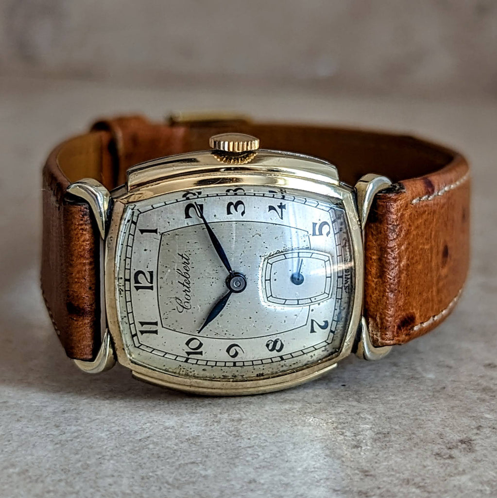 CORTEBERT Wristwatch 17 Jewels Cal. 665 Swiss Made Mechanical Watch ...