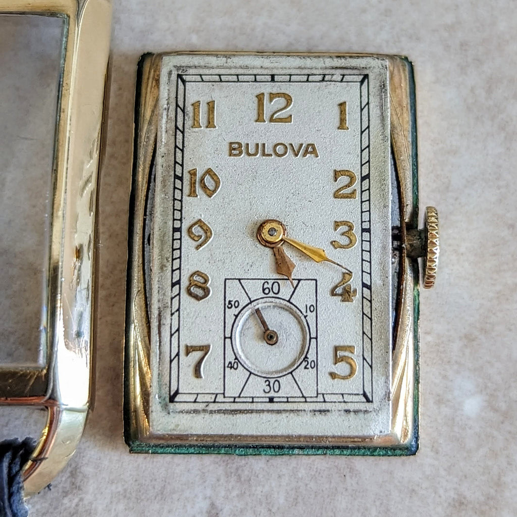 1935 BULOVA American Eagle “A” Wristwatch 21 Jewels Cal. 7AP U.S.A. Wa – SECOND HAND HOROLOGY
