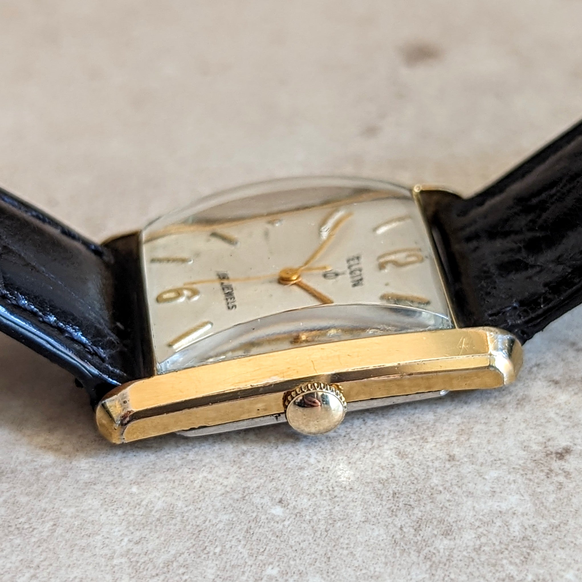 ELGIN DuraPower Wristwatch Cal. 752 ADJ’D 19 Jewels U.S.A Made Watch ...