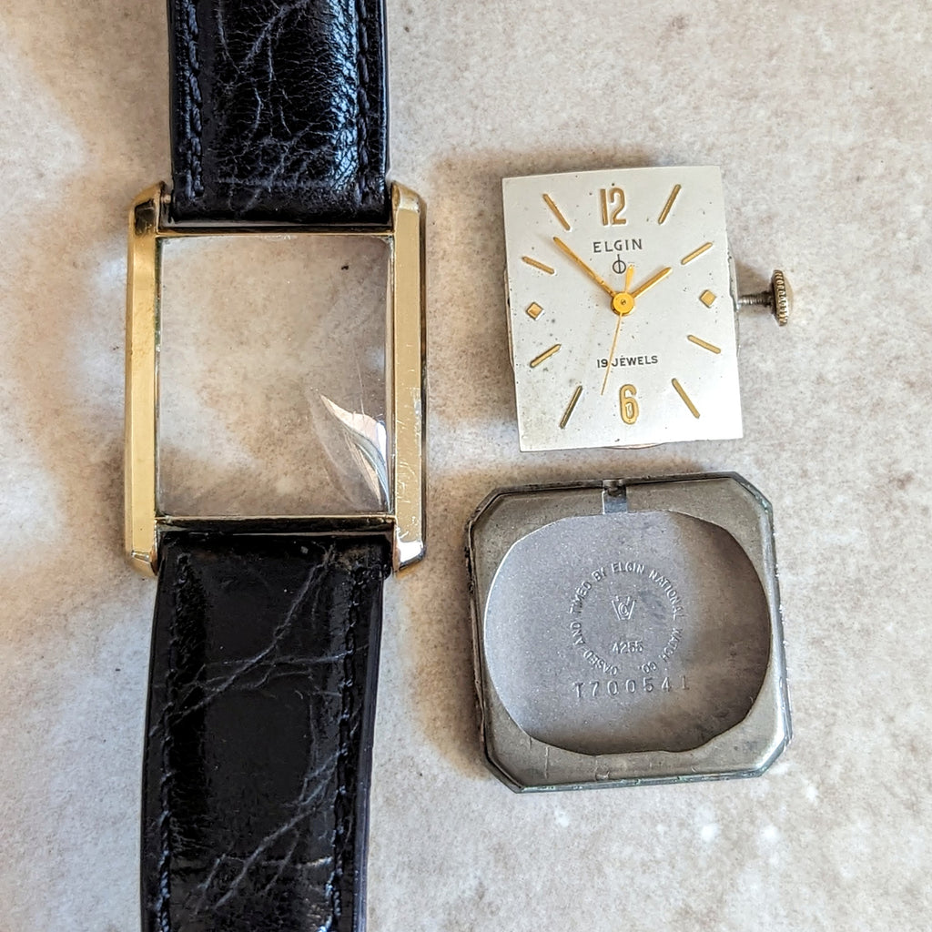 ELGIN DuraPower Wristwatch Cal. 752 ADJ’D 19 Jewels U.S.A Made Watch ...