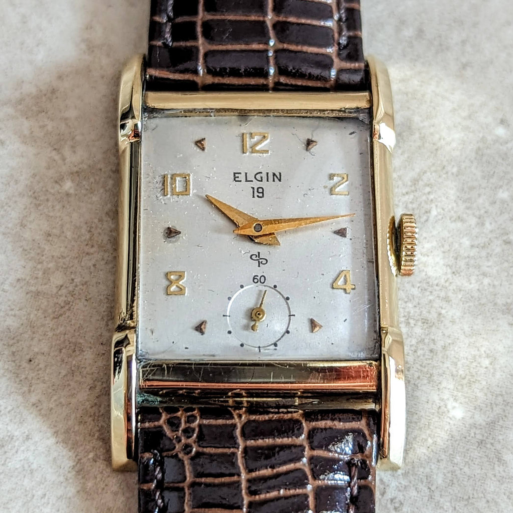 1942 ELGIN DuraPower Wristwatch 21 Jewels Cal. 559 U.S.A Made Watch 10 ...