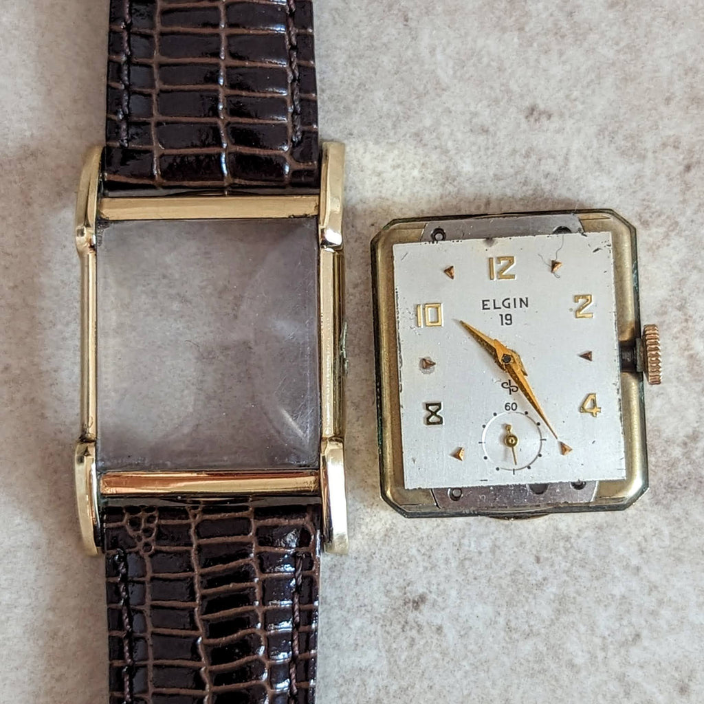 1942 ELGIN DuraPower Wristwatch 21 Jewels Cal. 559 U.S.A Made Watch 10 ...