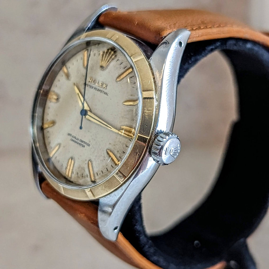1960 ROLEX Ref 6581 Oyster Perpetual Officially Certified Chronometer ...