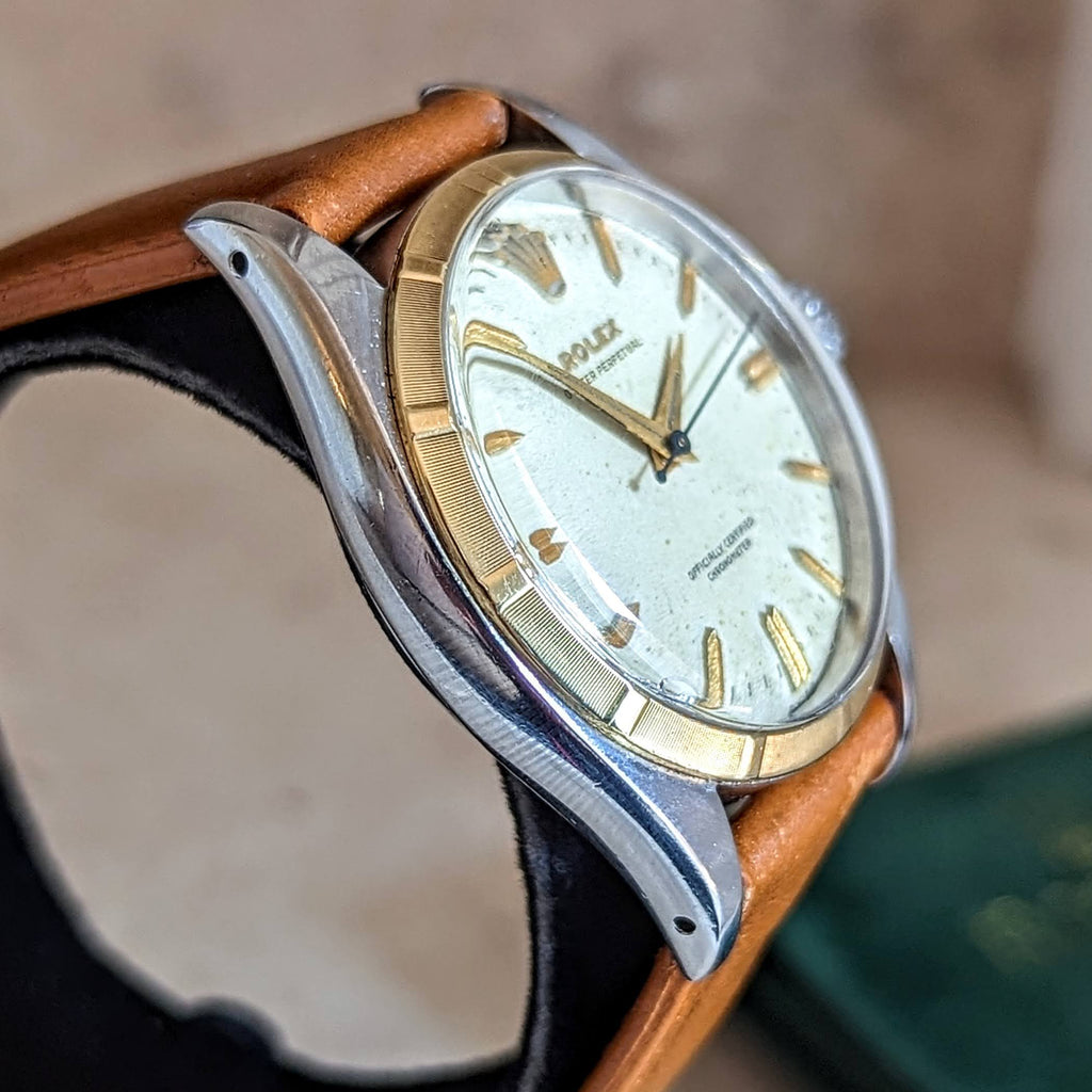 1960 ROLEX Ref 6581 Oyster Perpetual Officially Certified Chronometer ...