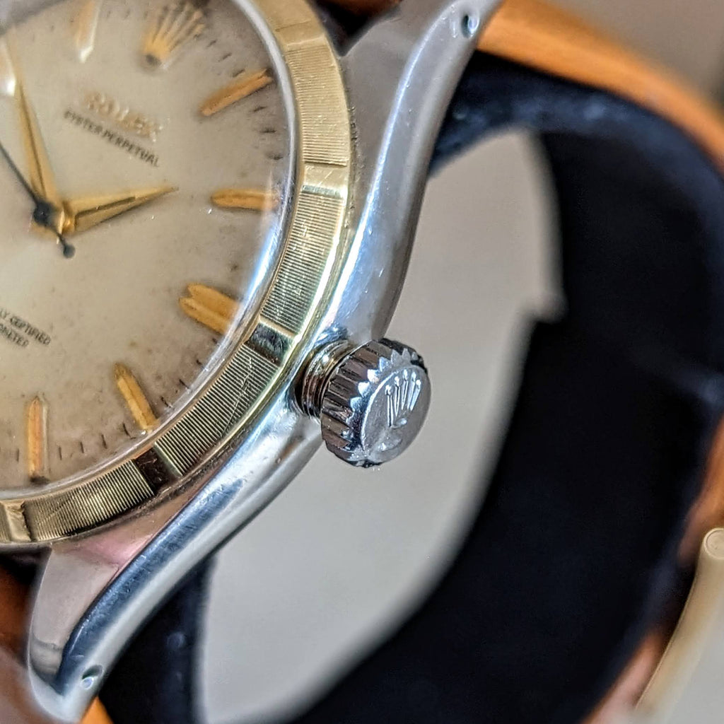 1960 ROLEX Ref 6581 Oyster Perpetual Officially Certified Chronometer ...
