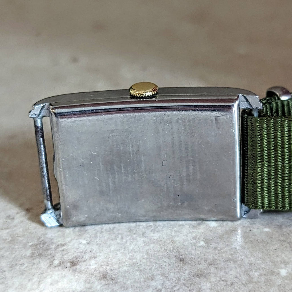 1940 CYMA Tank Case Wristwatch 15 Jewels Cal. Ref. 032D Swiss Made Wat ...