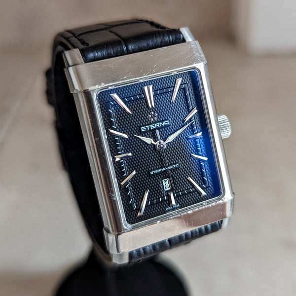1990s ETERNA-MATIC Wristwatch 25 Jewels Cal. ETA 2681 Automatic Watch ...